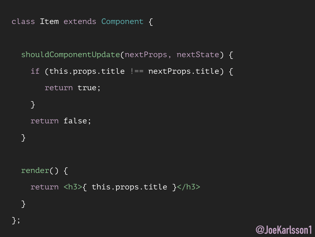 Building High Performance React Applications By Joe Karlsson Medium