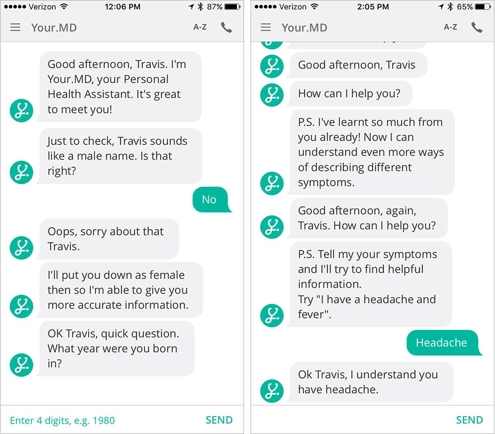 The Future of Healthcare and Conversational UI | by Travis Alber ...