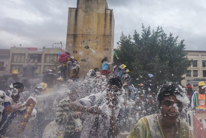 The Biggest, Craziest Foam Fight In The World | by Derek Low | Gone ...