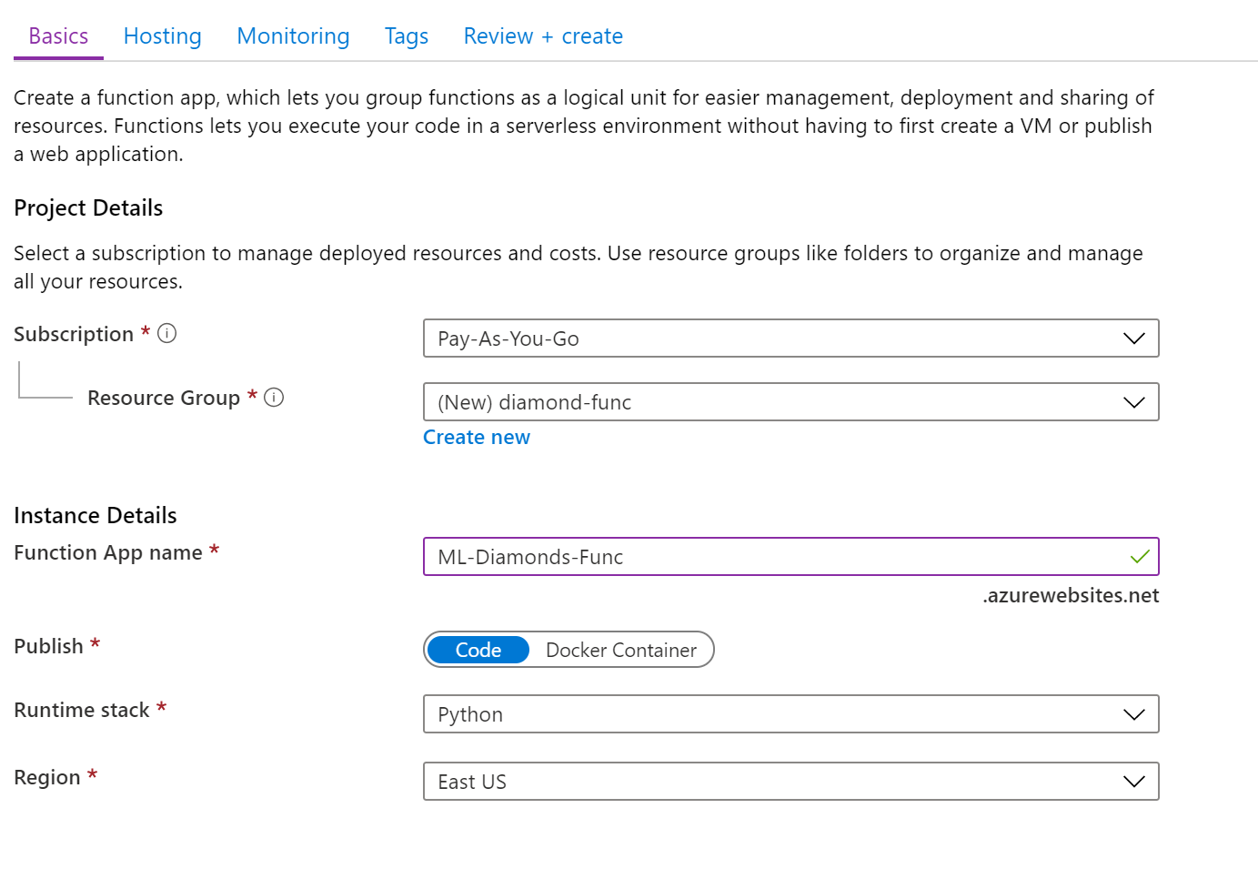 Azure Functions For Ml Deploying Python Machine Learning By Doug Foo Microsoft Azure Medium
