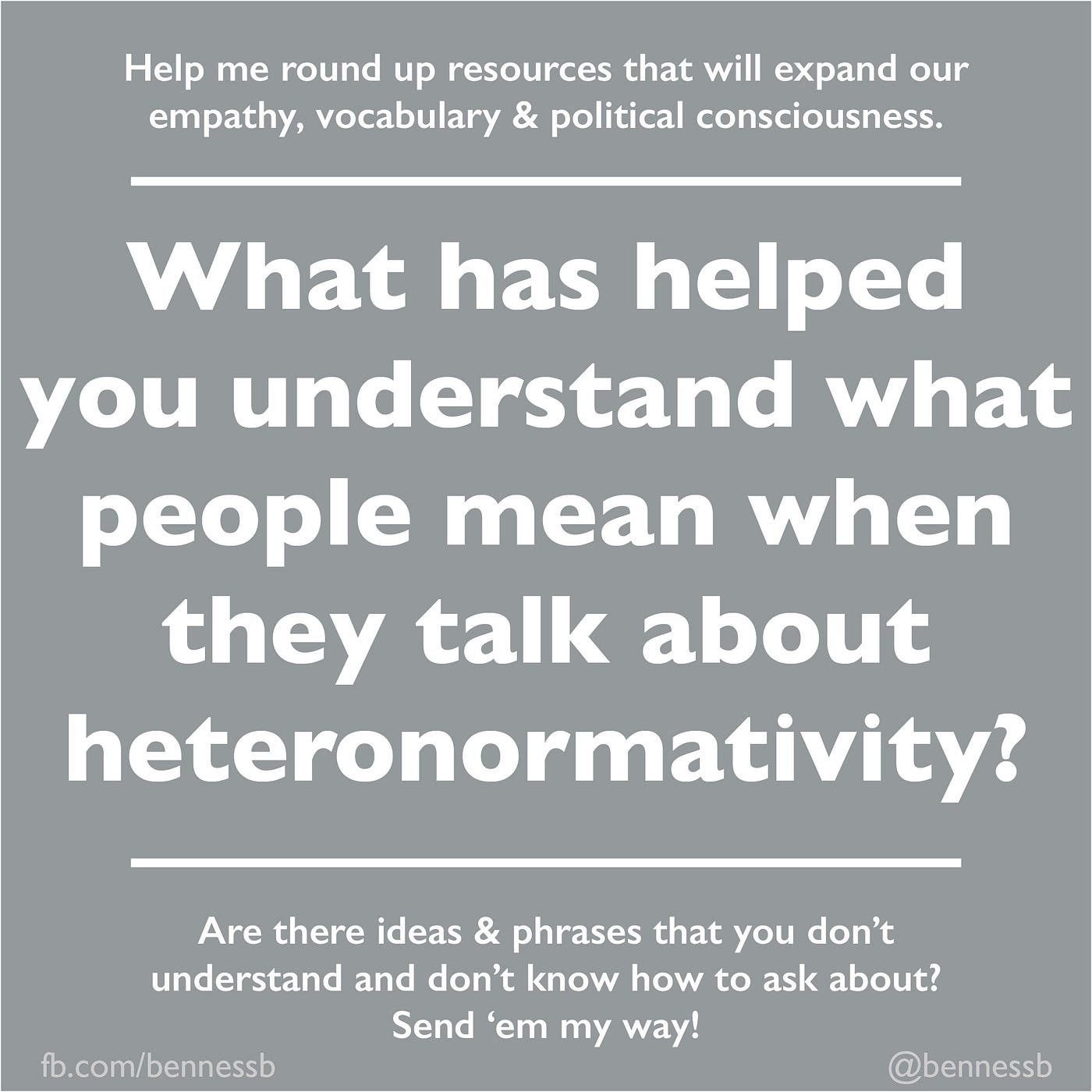Heteronormativity: what people mean | by Brianne Benness | Medium