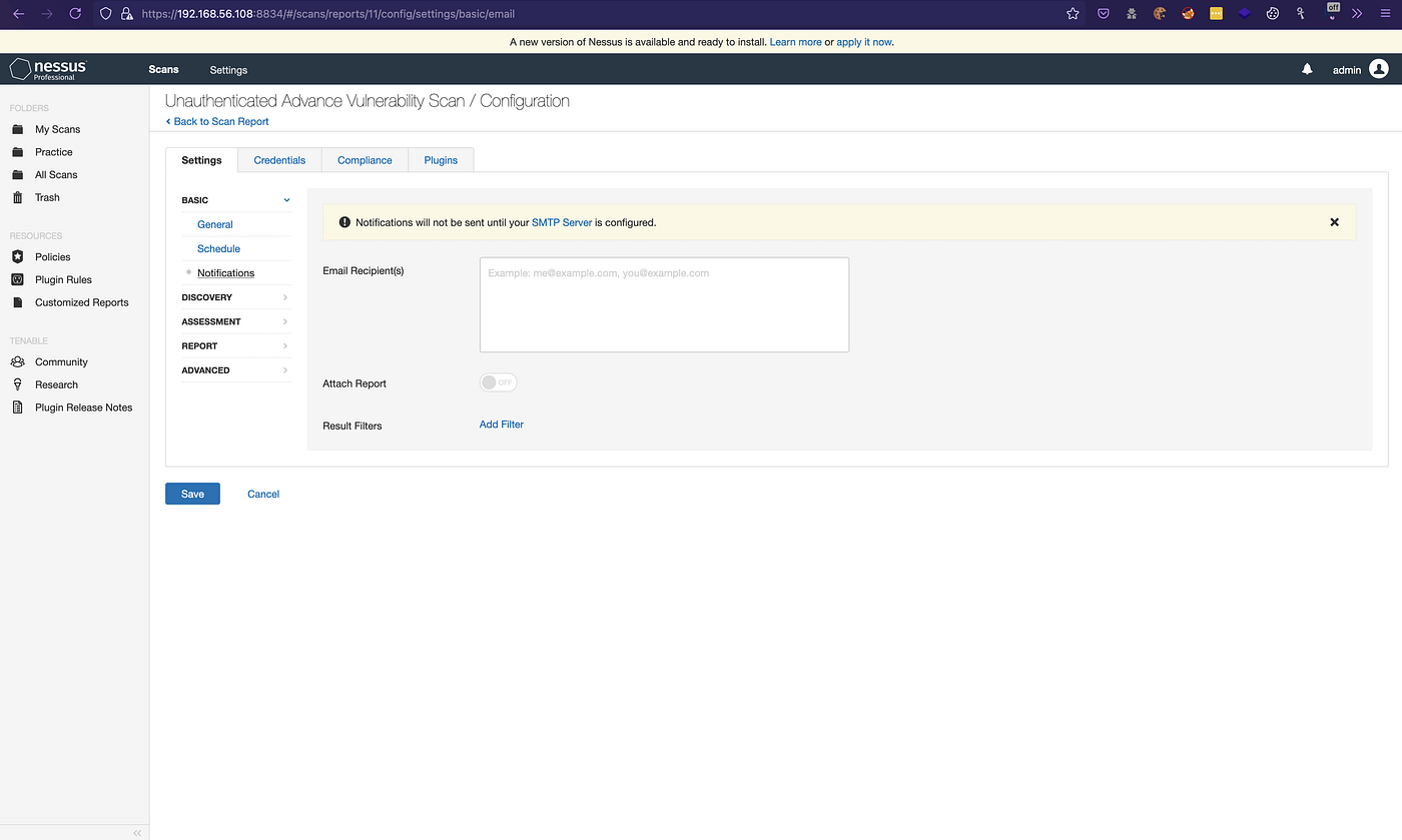 How To Setup Advance Nessus Network Scan? | by Divyanshu Shukla ...