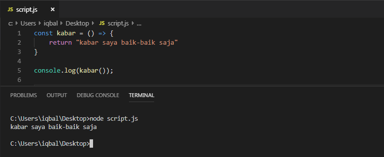 Menggunakan Titik-Koma Atau Tidak pada Javascript | by Muhammad Iqbal ...