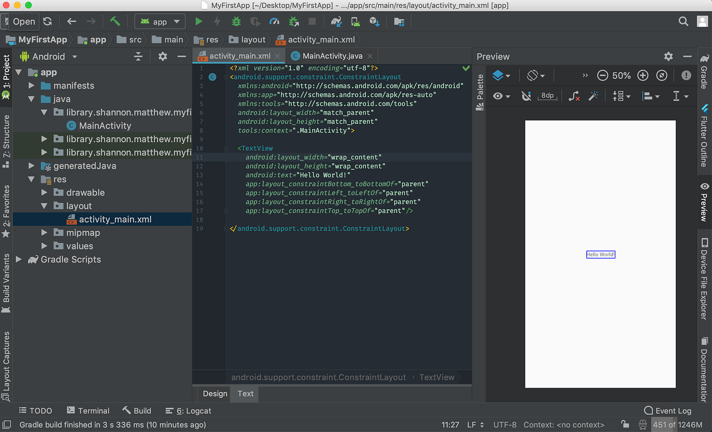 How to Create a Simple Android App | by Matthew Shannon | Medium
