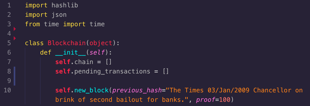 Python Tutorial Build A Blockchain In