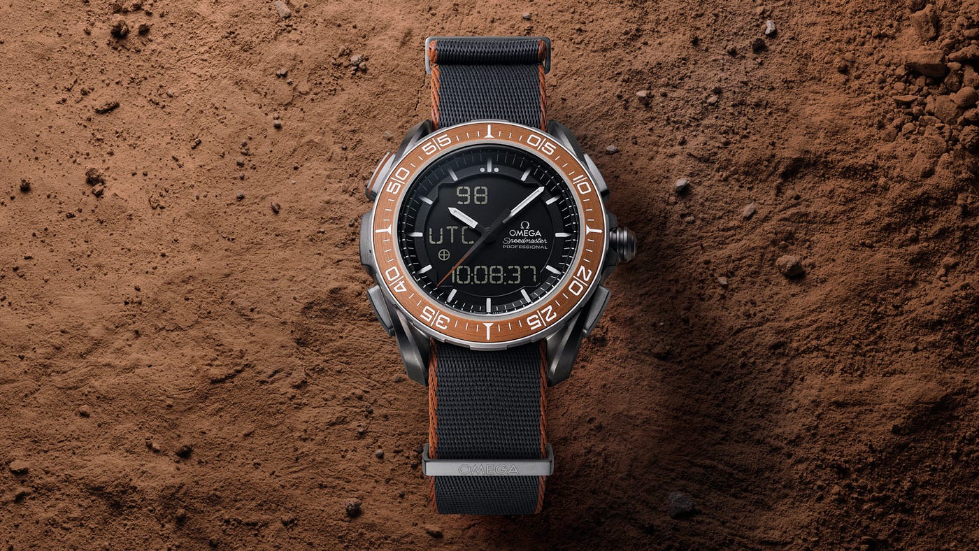 OMEGA Speedmaster’s new creation, presented with the theme of “Mars ...