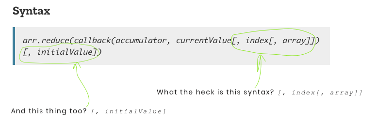 Understanding MDN web docs JavaScript Syntax | by Venus Ang | Medium