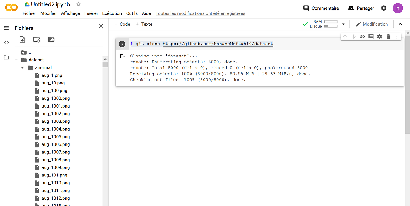Upload voluminous data into Google Colab | by Hanane Meftahi | Medium