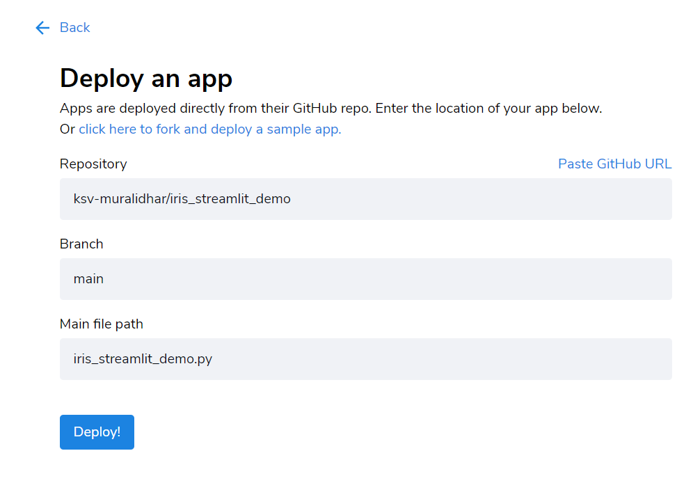Deploying a basic Streamlit app. This article demonstrates the… | by ...