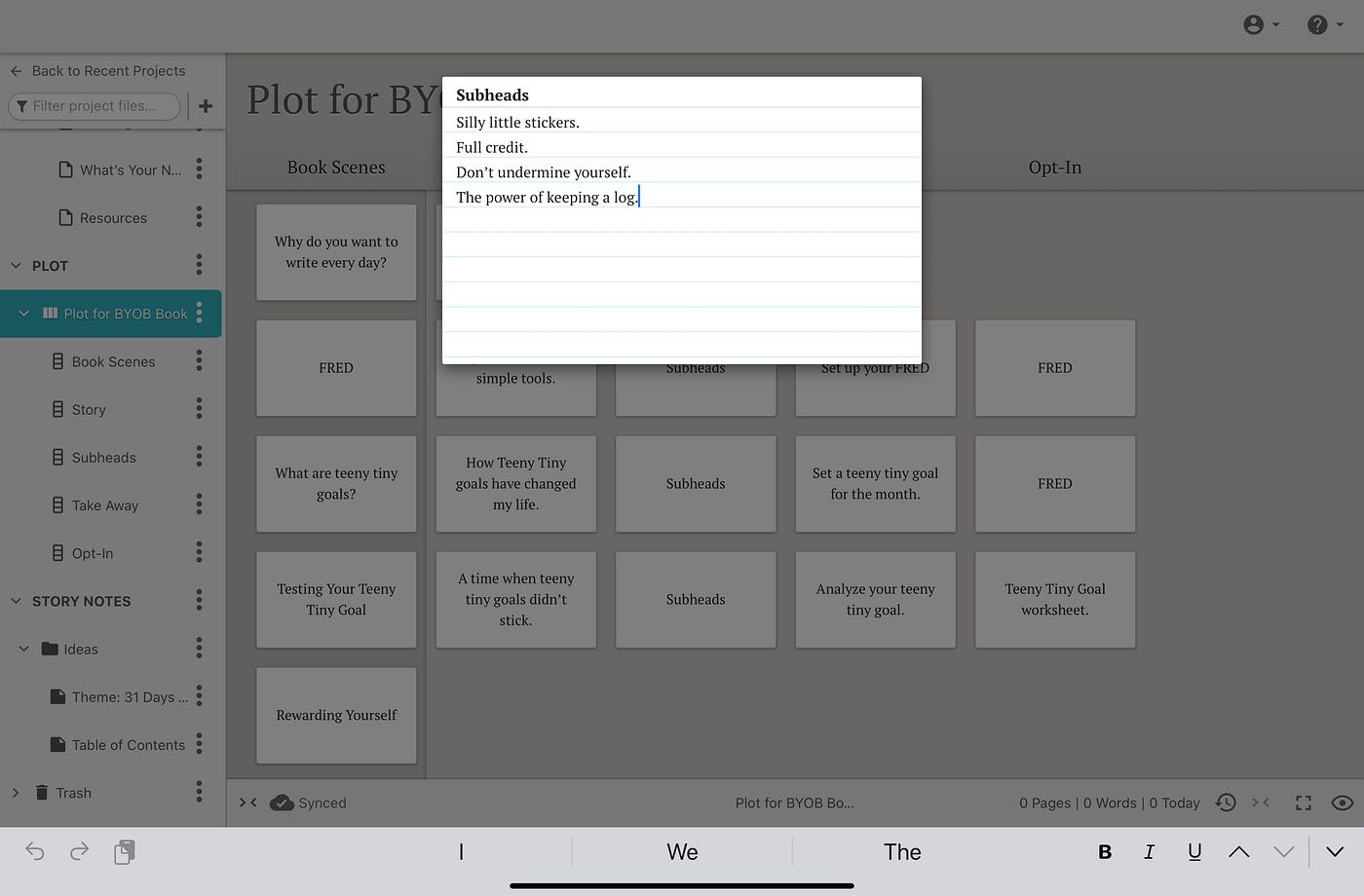How to Use Dabble’s Digital Plot Board to Plan Your Blog Posts | by ...