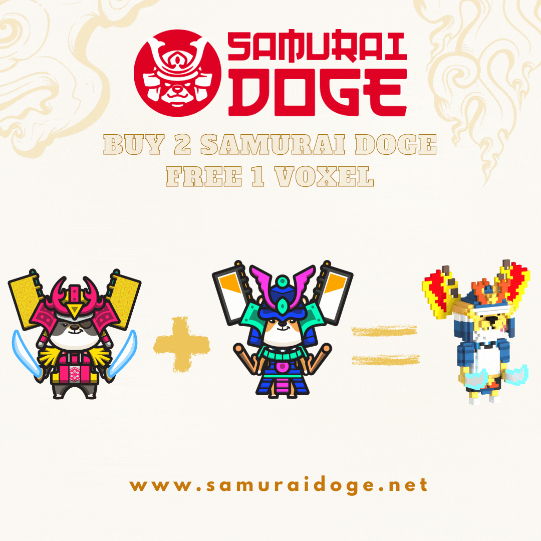 Build A 3D Voxel Army of Samurai Doge NFTs | by Samurai Doge | Oct ...