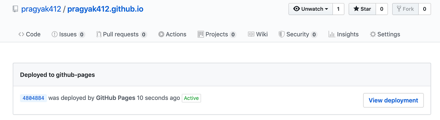 Deploying React App On Github Master Or Gh Pages Branch By Pragya