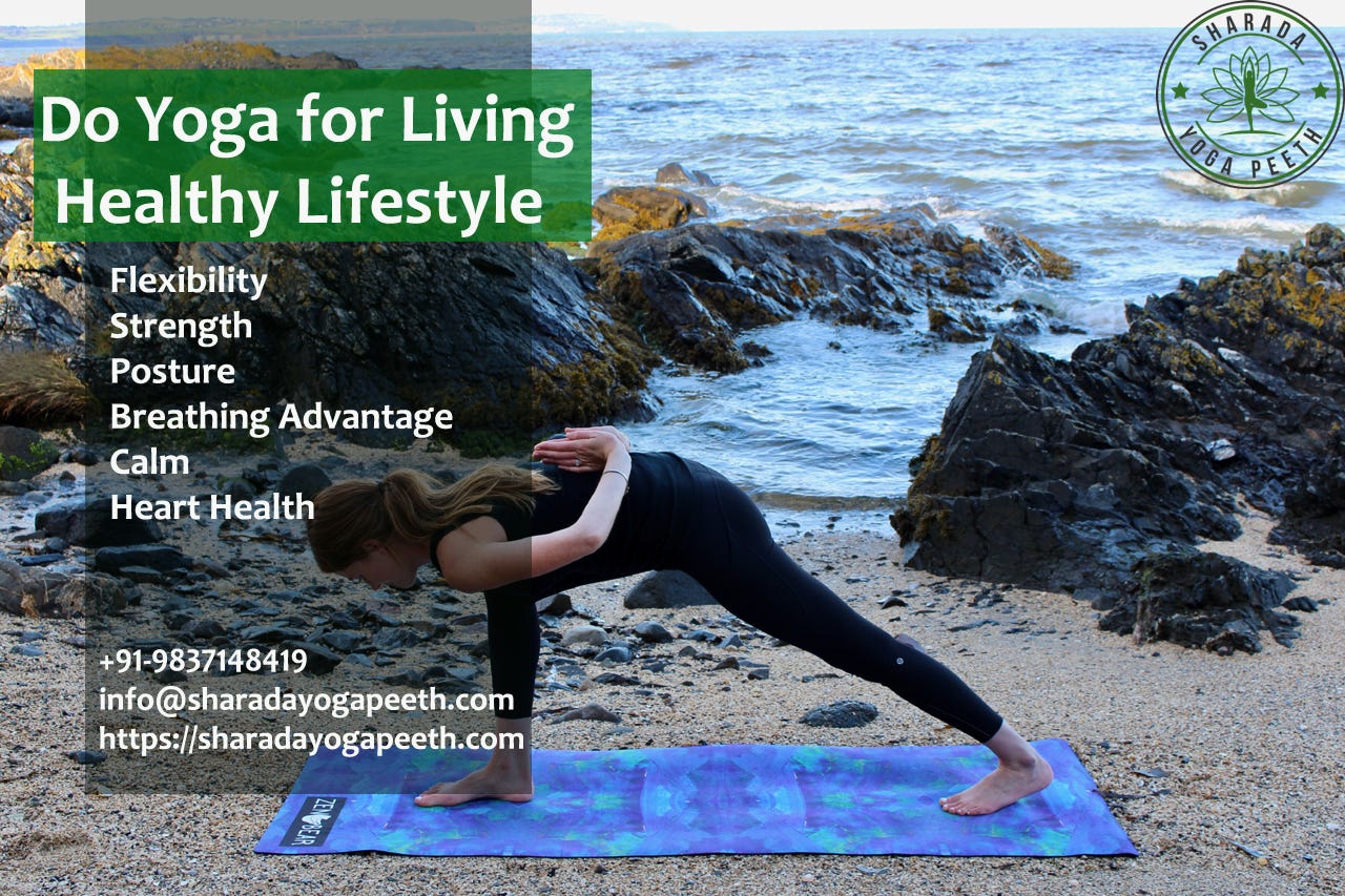 Do Yoga for Living Healthy Lifestyle | by Sharada Yoga | Medium