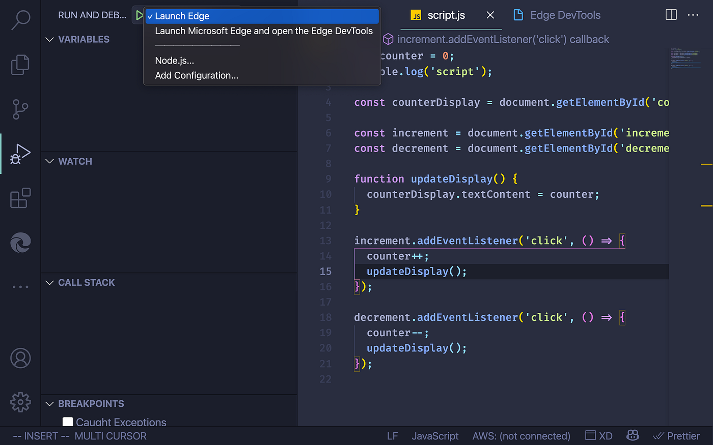 How to Bring the Browser DevTools and Console to VS Code | by Akash ...