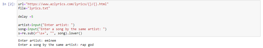 Scraping the Lyrics of any song using Python | by Sandeepan Mohanty ...