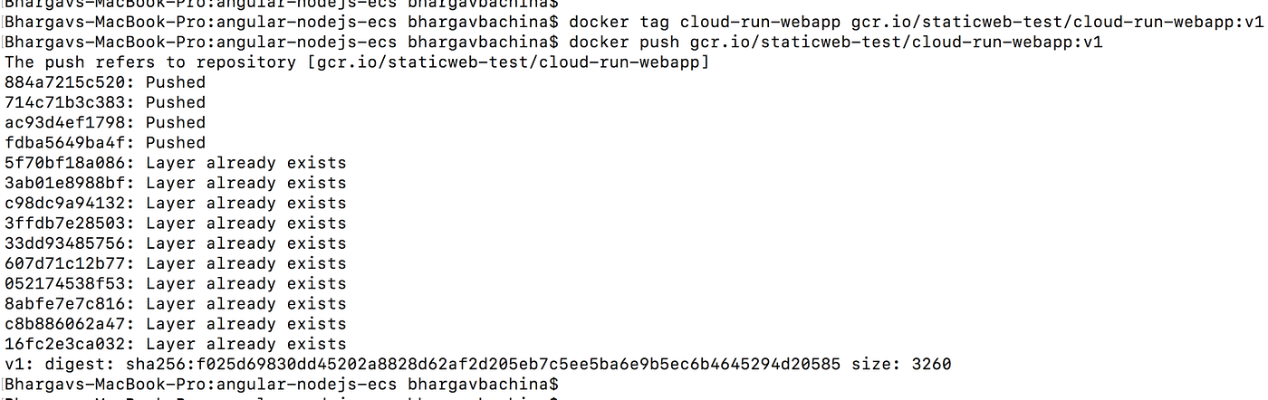 How To Run Angular With Nodejs Backend On Gcp Cloud Run By Bhargav