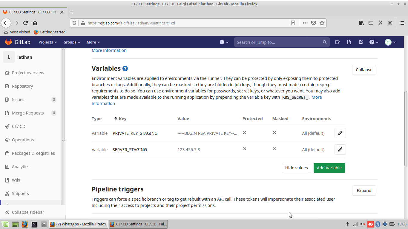 Simple CI / CD With Gitlab-CI. This is just a simple tutorial about ...
