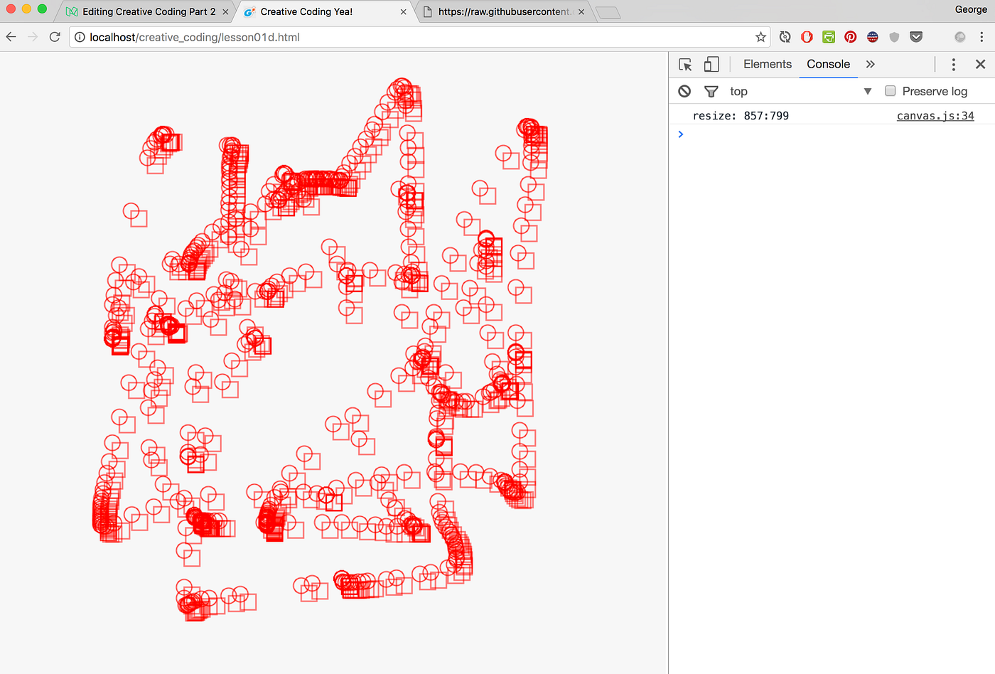 Drawing on the screen — Introduction to Creative Coding Part 2 | by ...