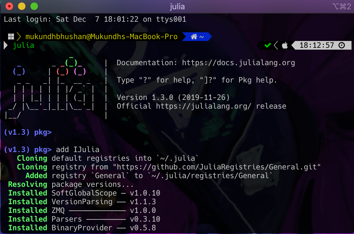 Installing and setting up Julia. Julia is a relatively new programming… | by Mukundh Bhushan ...