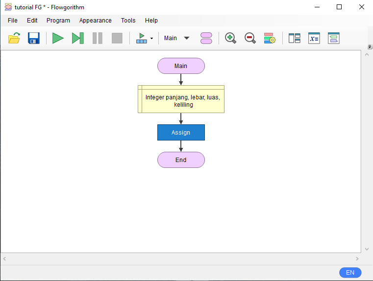 Tutorial Membuat Flowchart dengan Flowgorithm(Part 1). | by Sadam Alfian | Medium