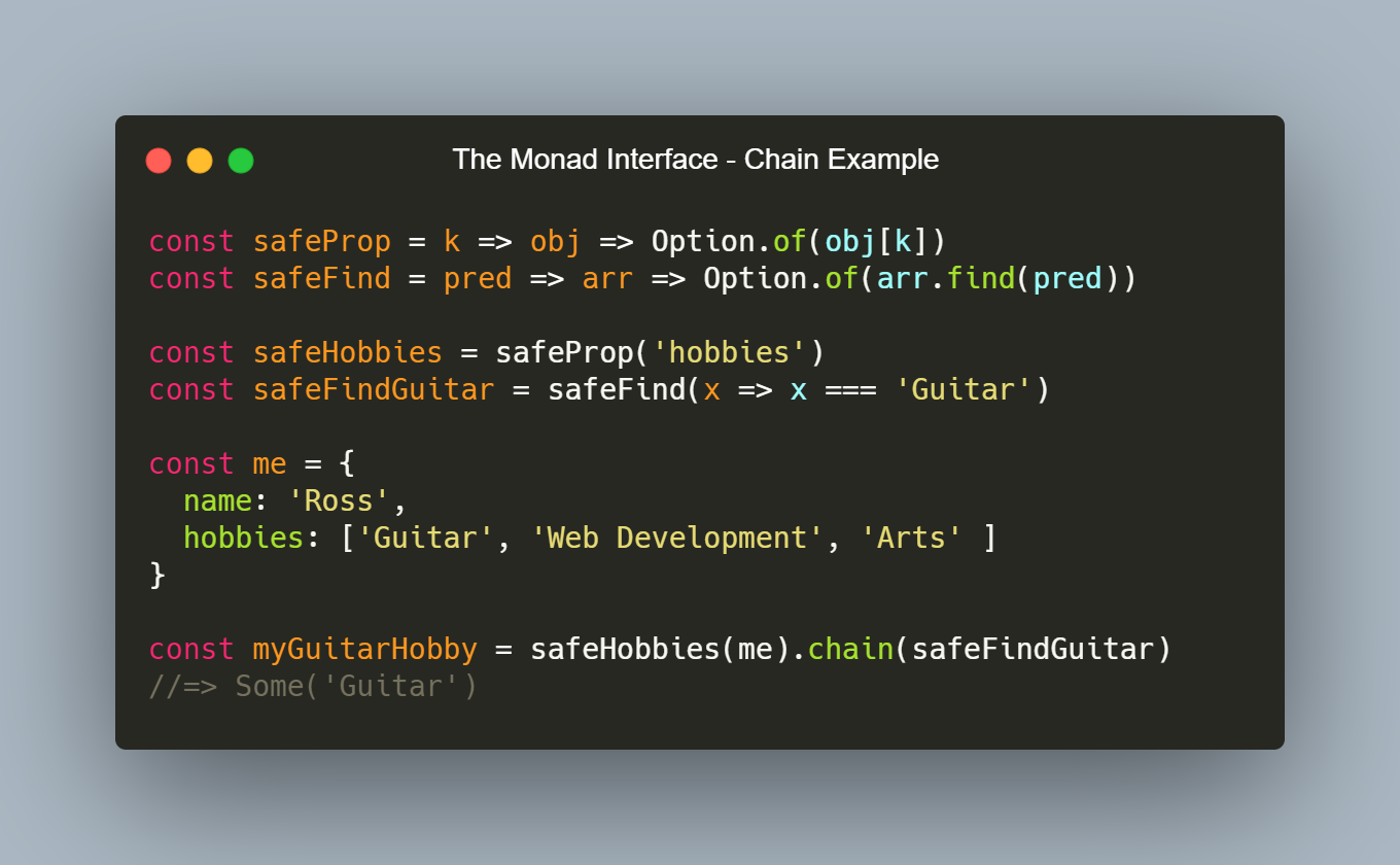 The Monad Interface. Monad Explained Simply | by Ross | JavaScript In ...
