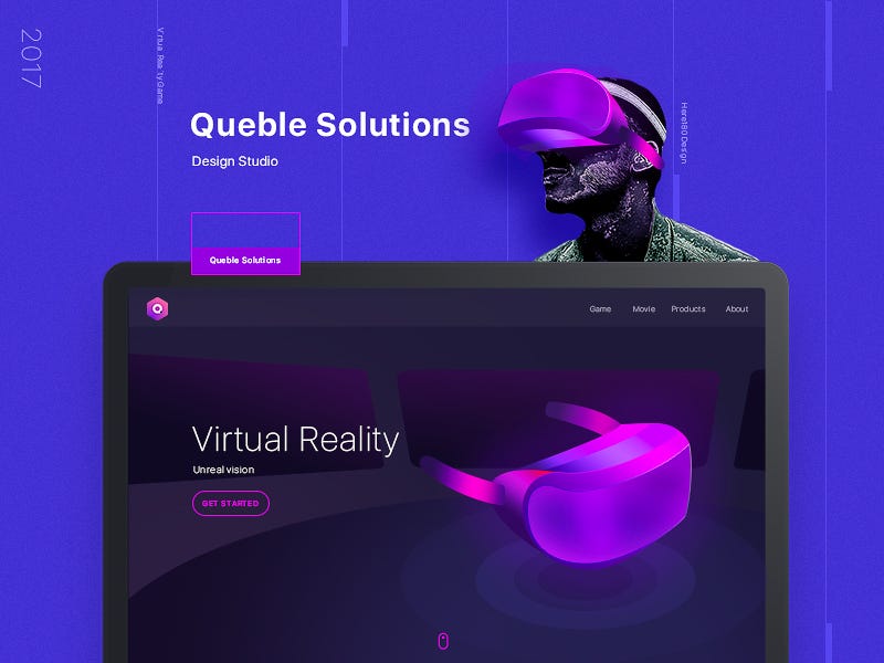 Weekly Design Inspiration — Queble | by Queble | Prototypr