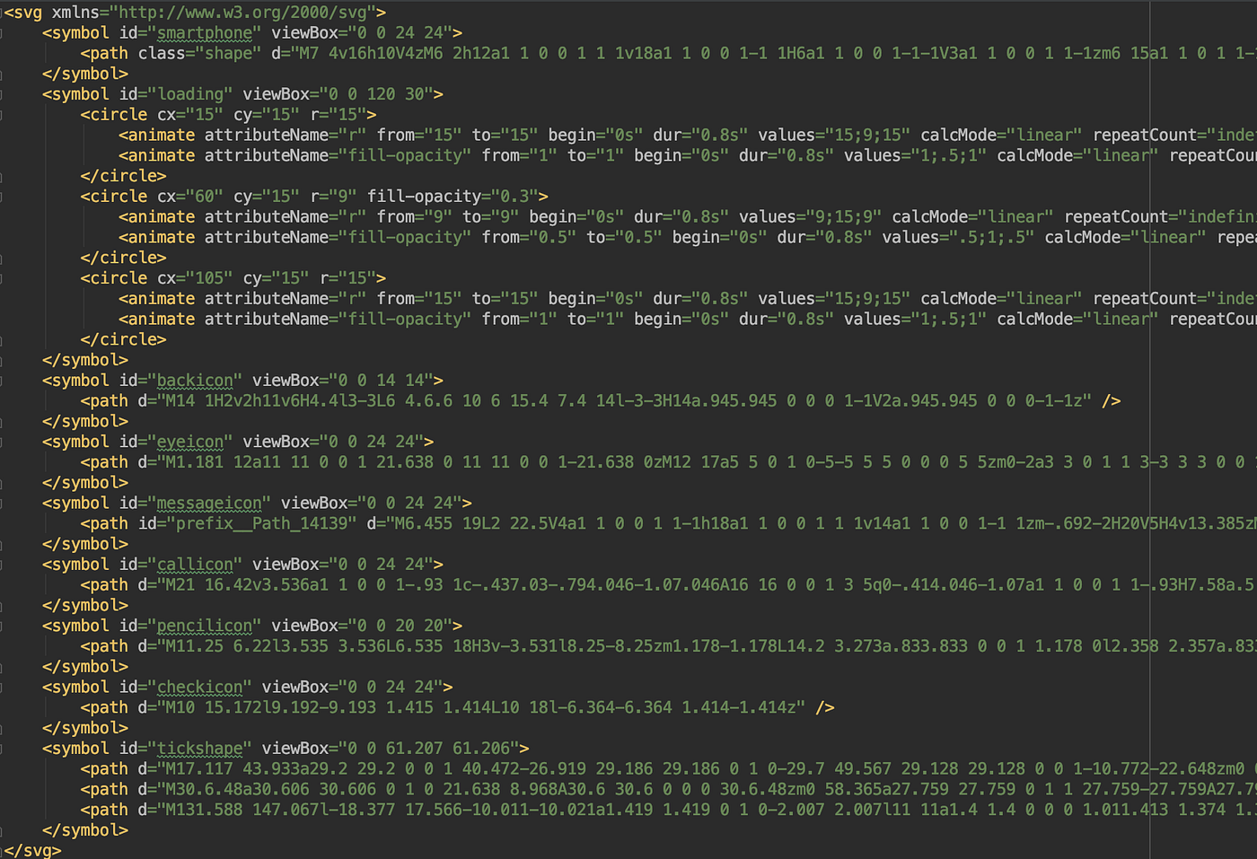 React using Sprite SVG icons. We use a lot of icons and logos in our ...