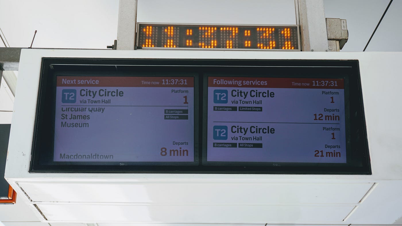 The Sydney Trains experience. They have reversible seats! | by Umesh ...