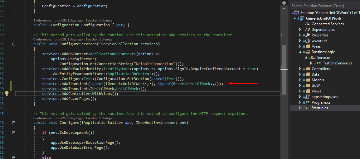 Implement UnitOfWork pattern and Implement with Generics!! | by Orbis ...