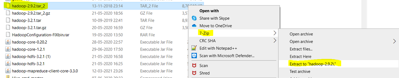 Hadoop : How to install in 5 Steps in Windows 10 | by Shashank Singhal | Analytics Vidhya | Medium