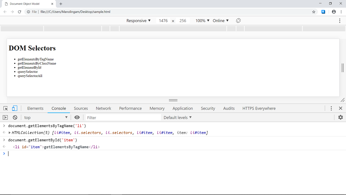 DOM Selectors Explained. Understanding DOM selectors to write… | by ...