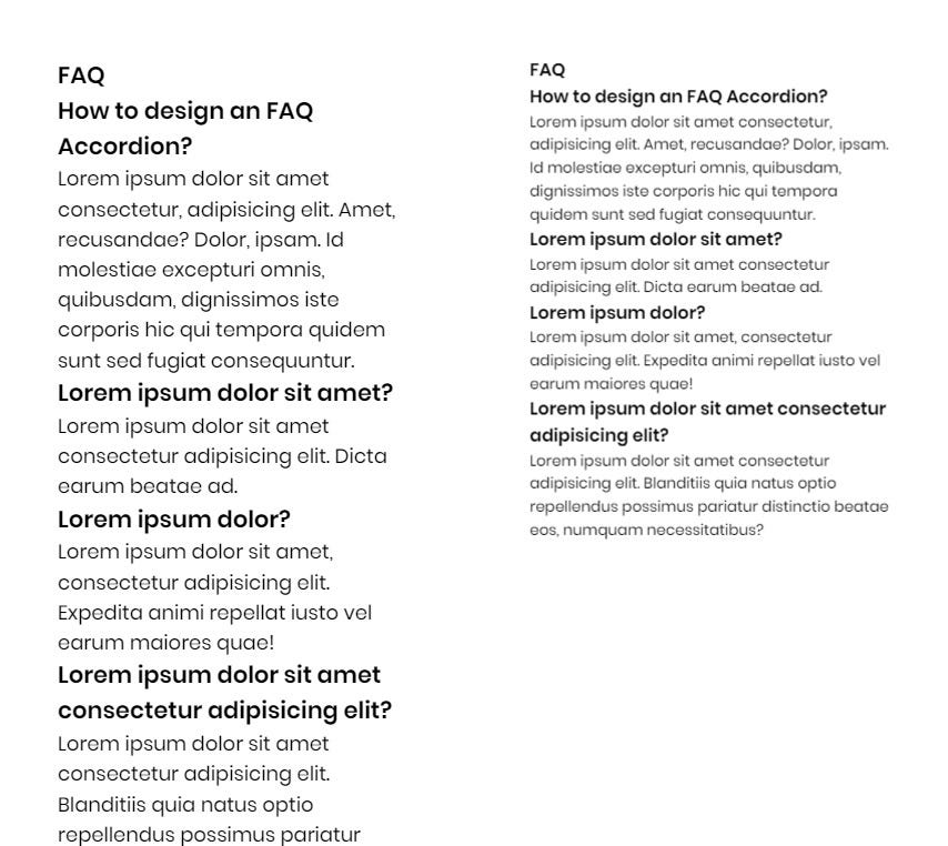 Build an FAQ page with Accordion from scratch | by Arjun P | Medium