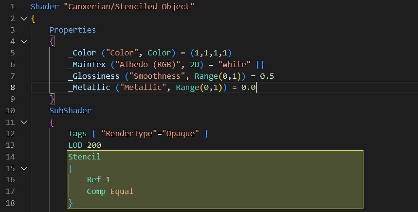 How Do Stencil Shaders Work?. A stencil shader is used to mask parts… | by Mark Nguyen | Sep ...