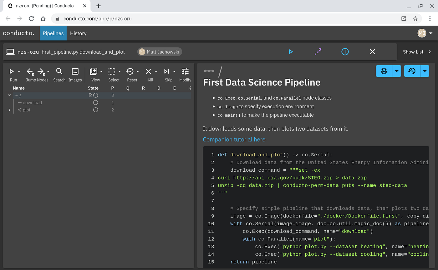 Your First Data Science Pipeline. In this tutorial, you will learn how ...