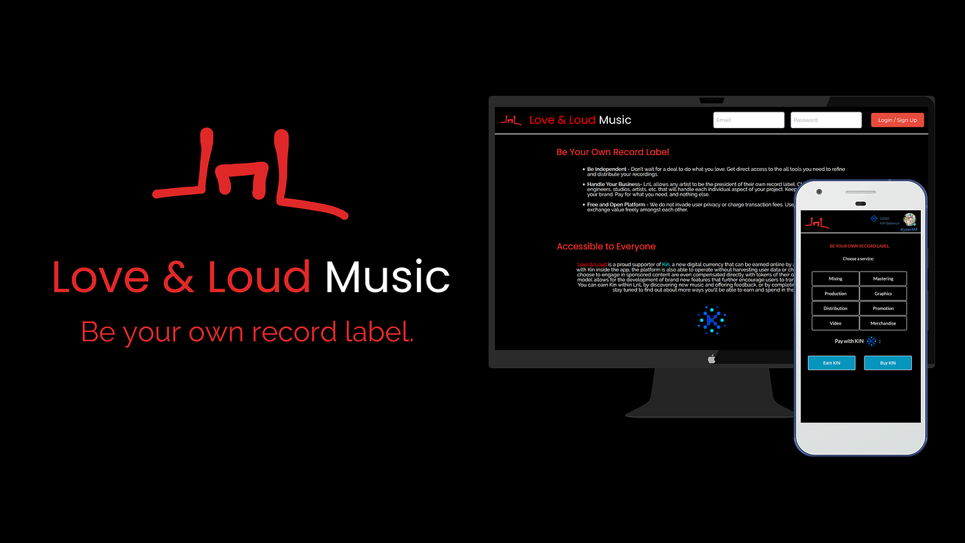 Introducing: Love & Loud Music. A Web & Mobile App That Allows Everyone ...