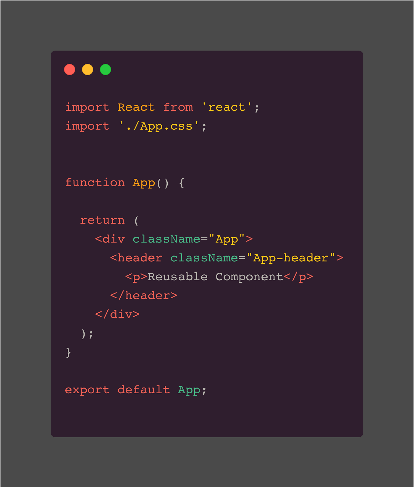 Reusable Component in React. Background | by Peter Ayeni | Weekly ...