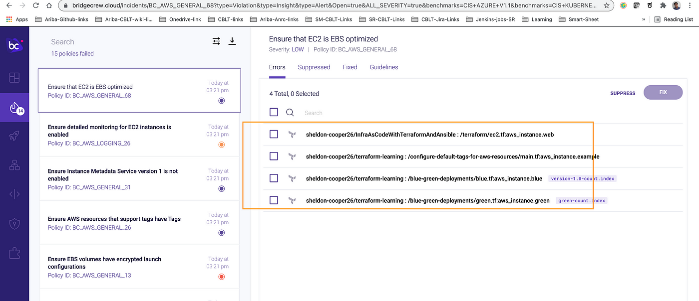 Static Code Analysis Of Terraform Tf Files Using ‘checkov — Secure Your Infrastructure