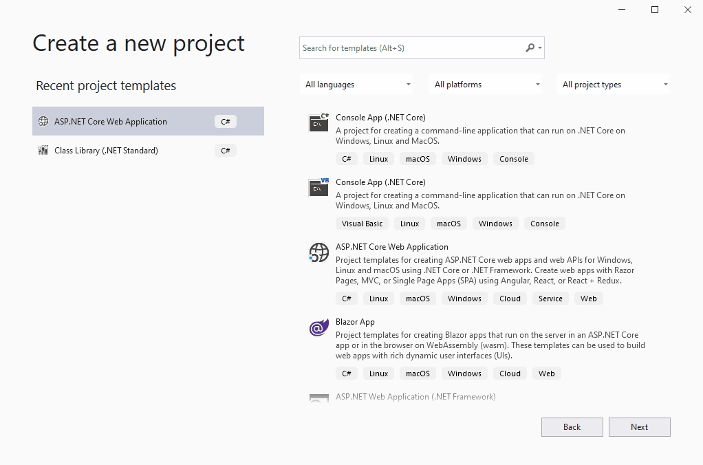 Building Asp Core Applications With An Angular Frontend Using