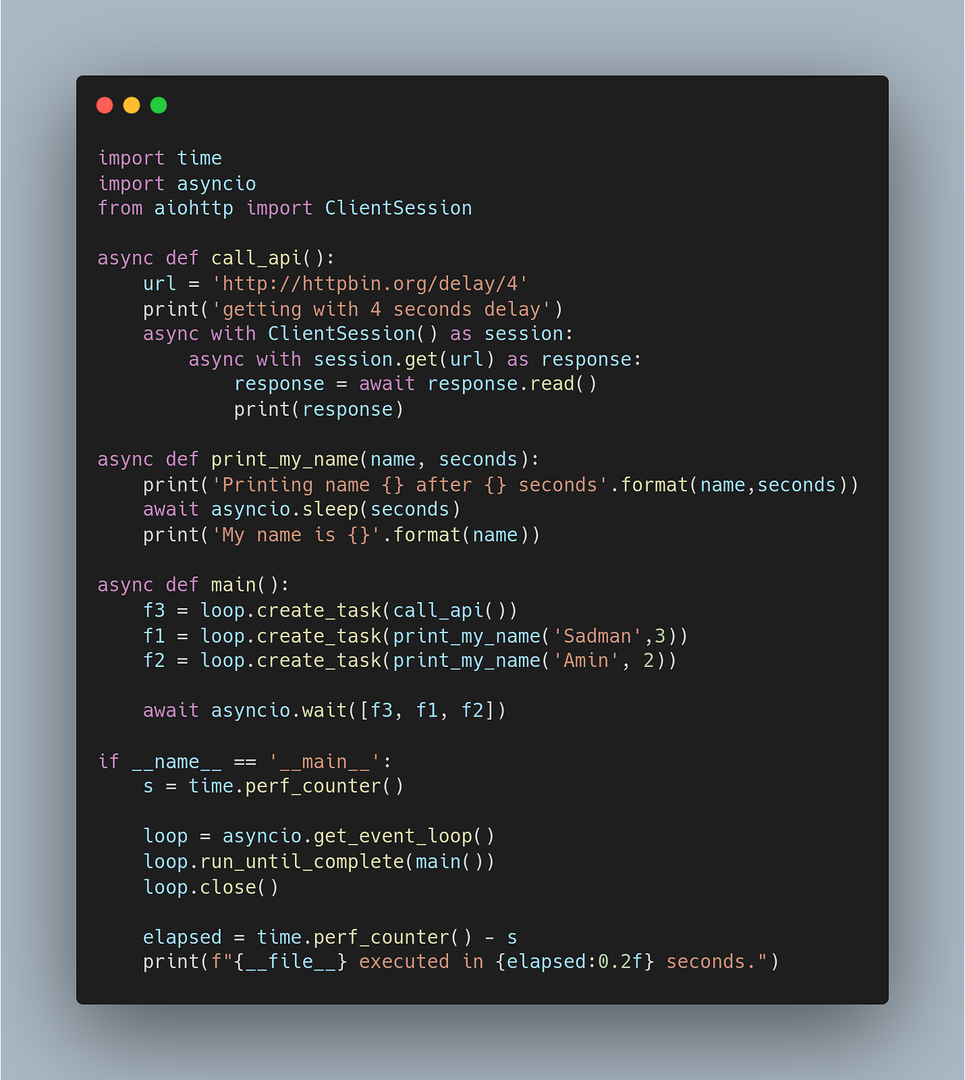 Asyncio — A guide to asynchronous behavior in Python | by Sadman Amin ...