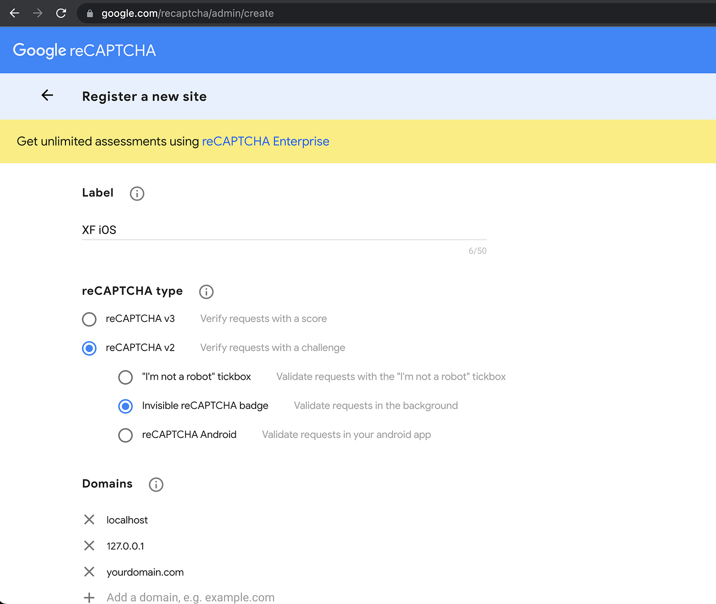Google ReCaptcha v2 in native Xamarin.Forms apps | by Enrique Ramos Vargas | Medium