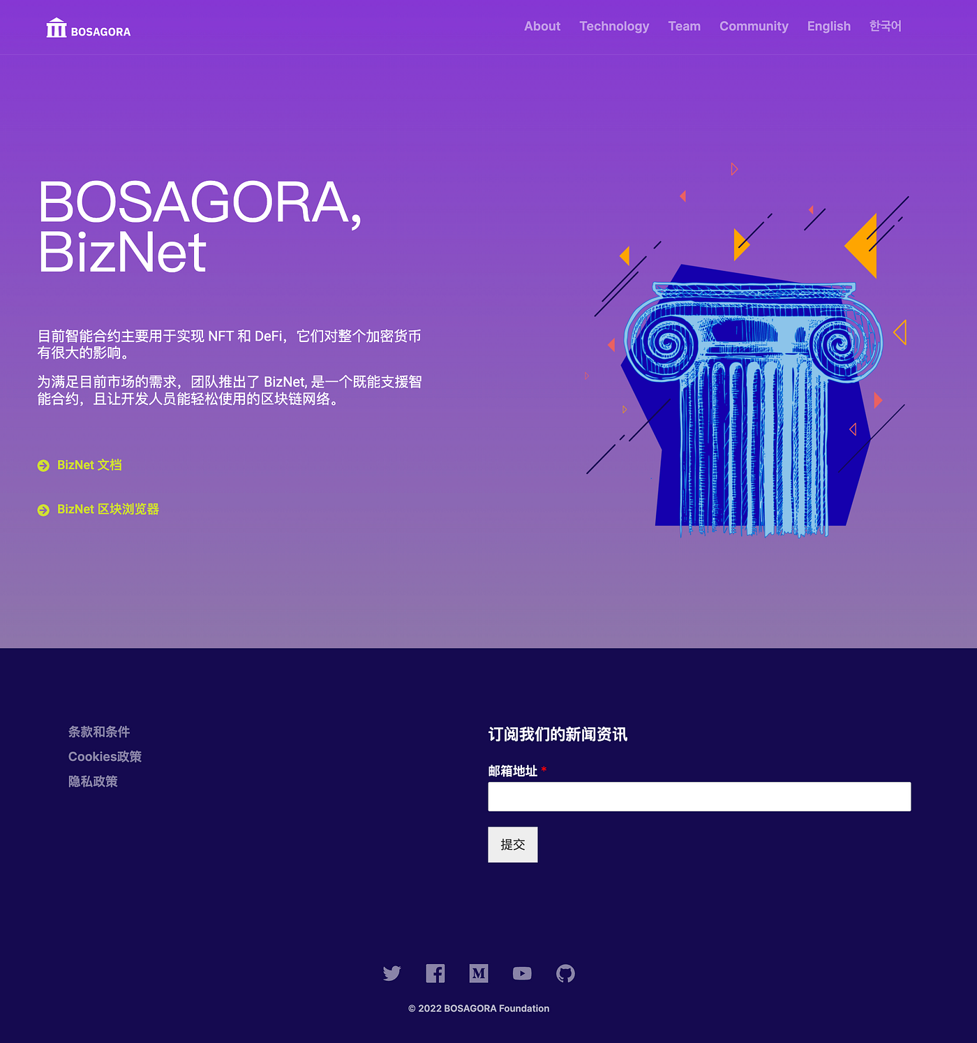 BOSagora announcing the launch of BizNet, a dapp-specialized network ...