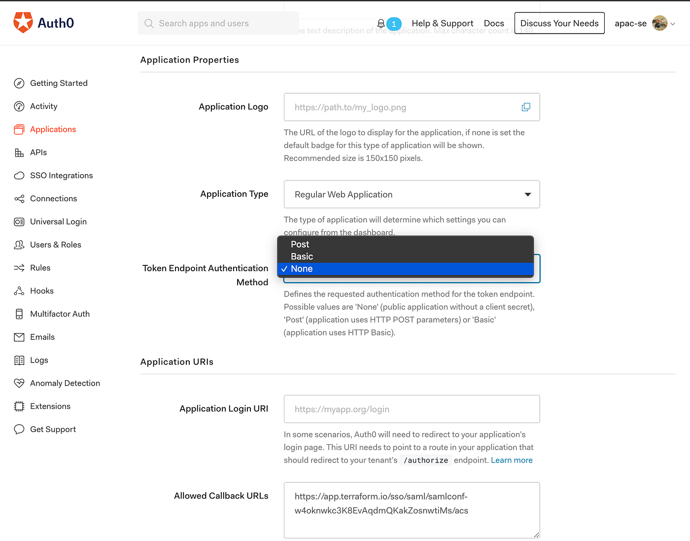 Single Sign-On to Terraform Cloud Using Auth0 | by Yulei Liu | HashiCorp Solutions Engineering ...