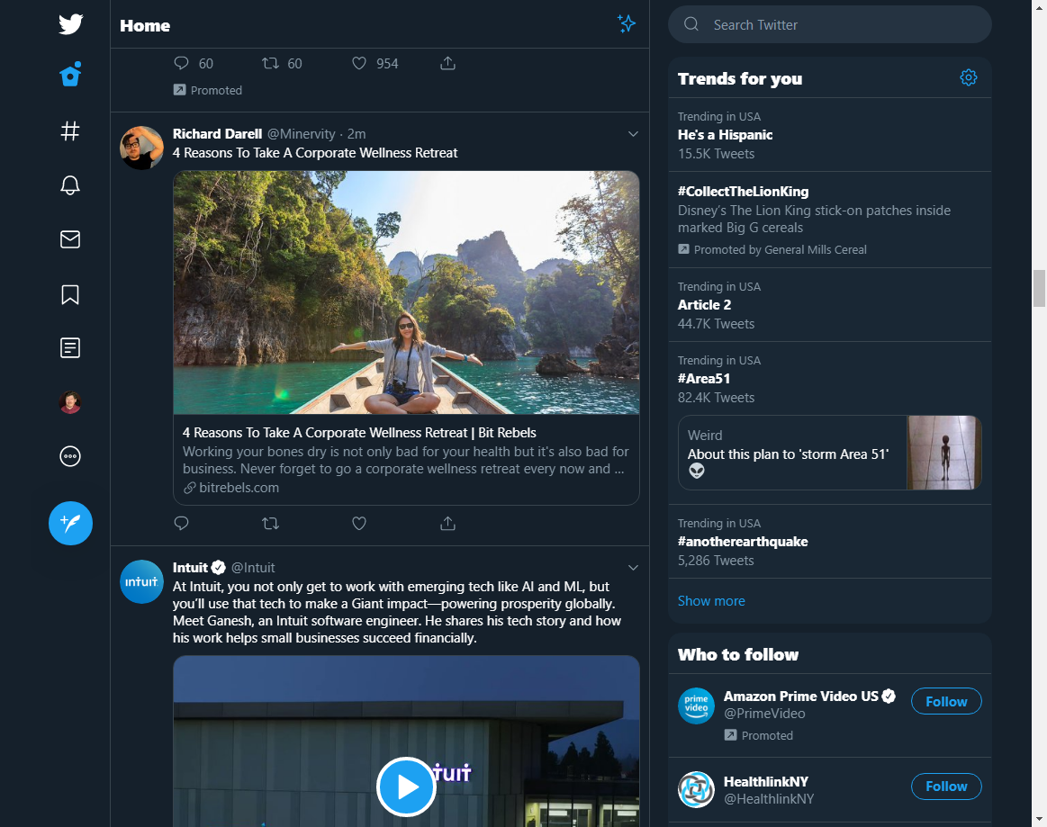 a sneak peek at the new twitter. The new twitter is now in public beta ...
