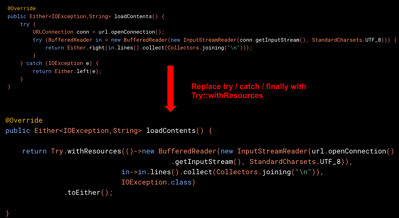 Dysfunctional programming in Java 5 : No Exceptions | by John McClean | Medium