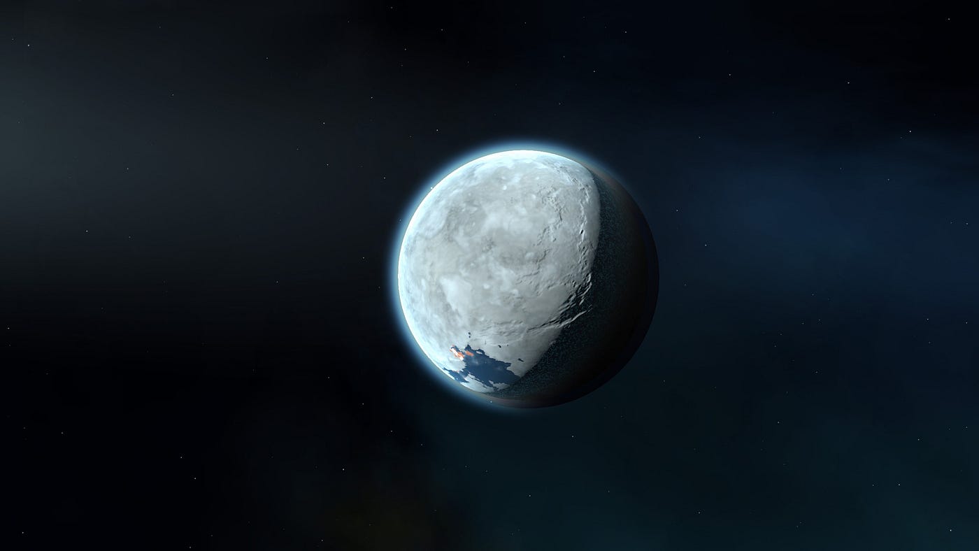 The Birth of a Universe — The Ice Planet Reveal | by PlanetQuest | Medium