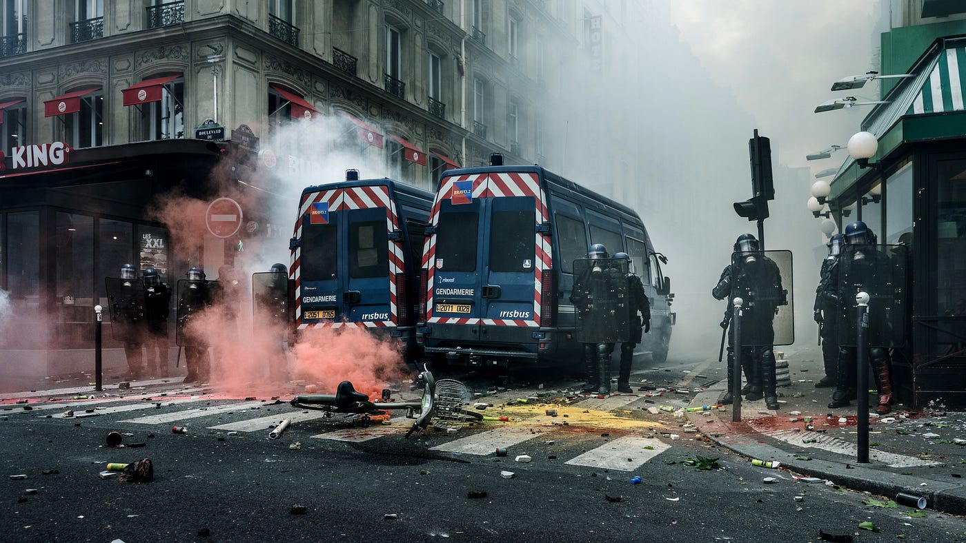 Black Bloc in France.. Masked, Armed and on the Streets of… | by ...