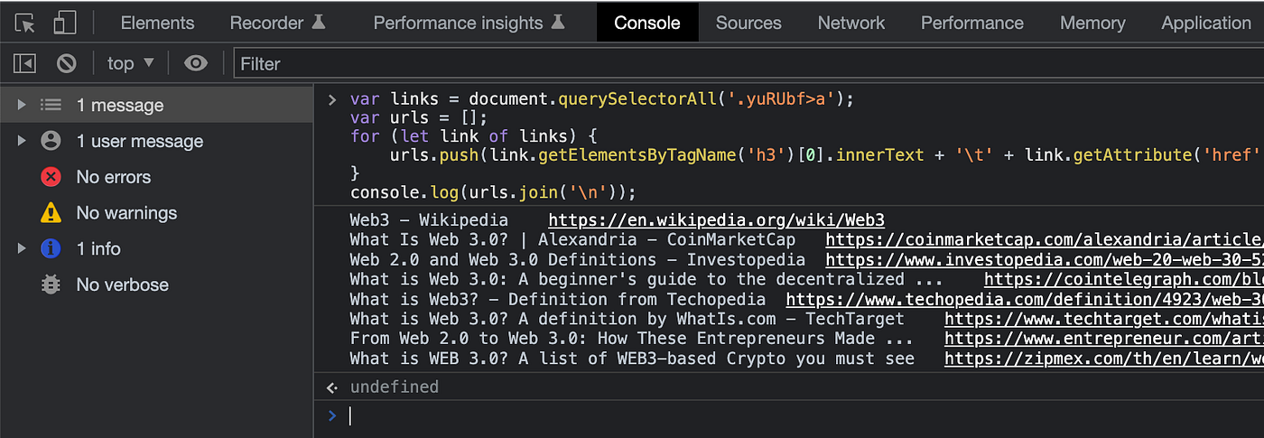 How to get all the links from a web page | by Stephen Lee | Jun, 2022 ...