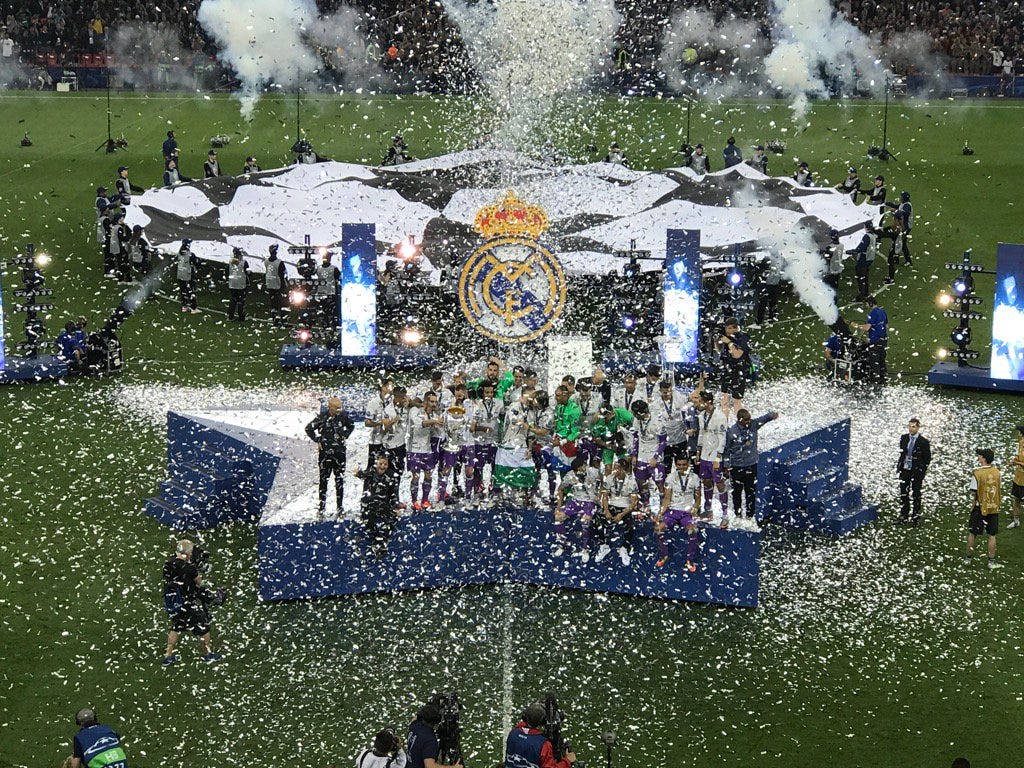 HALA MADRID. European football king, Real Madrid… | by OLIVER SIMON ...