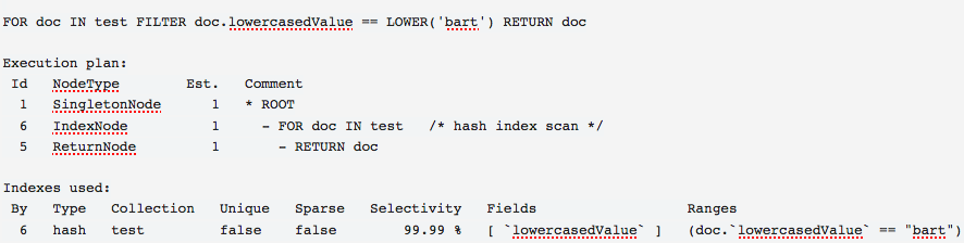 Index types and how indexes are used in ArangoDB: Part II | by Jan Steeman | Medium