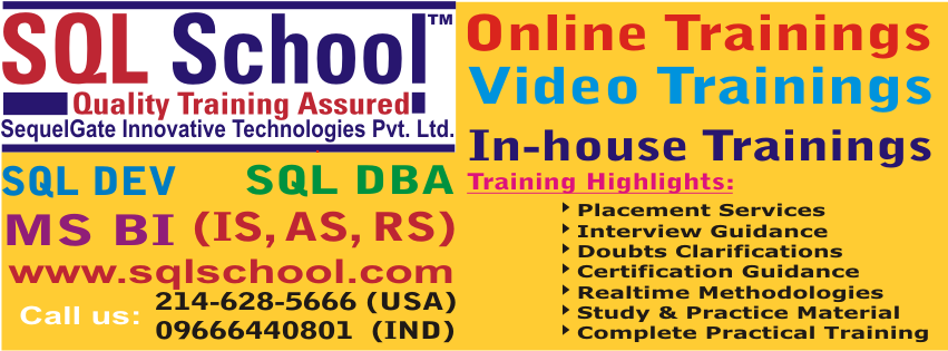 SQL School may be your BEST destination for Microsoft Sequel Trainings ...